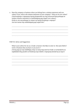 Cgp grade 12 module 4-edited | PDF