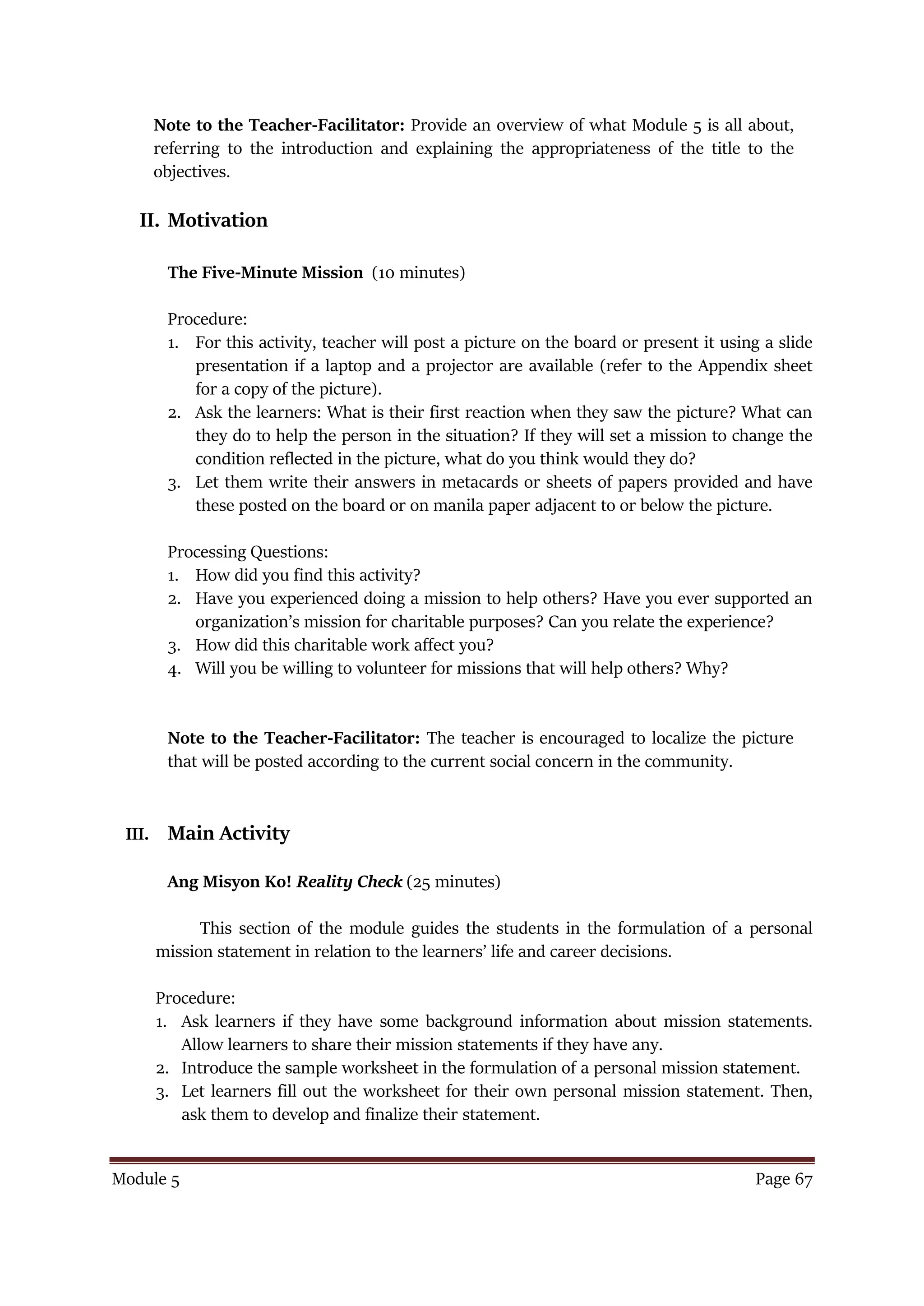 Cgp grade 12 module 5-edited | PDF