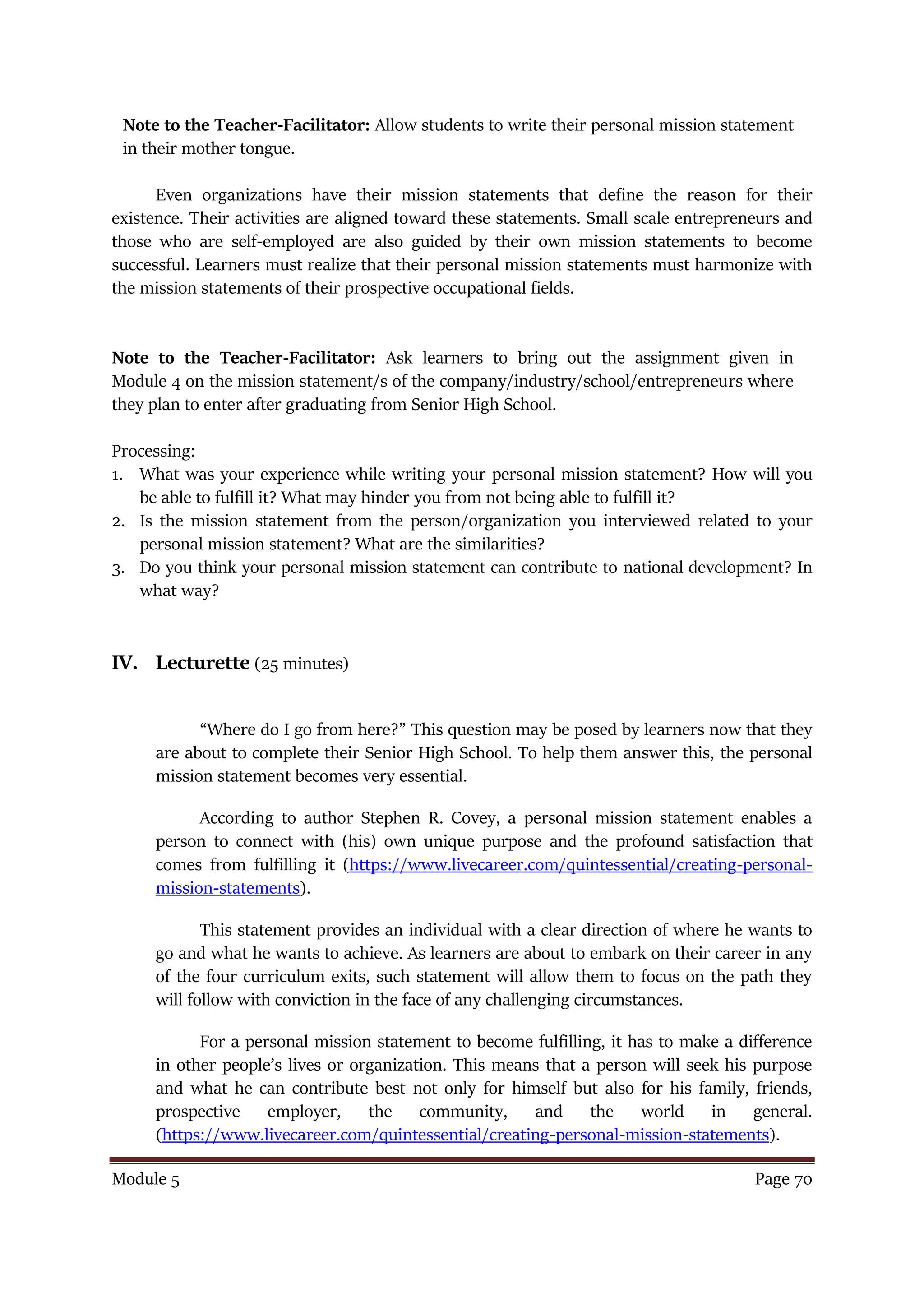Cgp grade 12 module 5-edited | PDF
