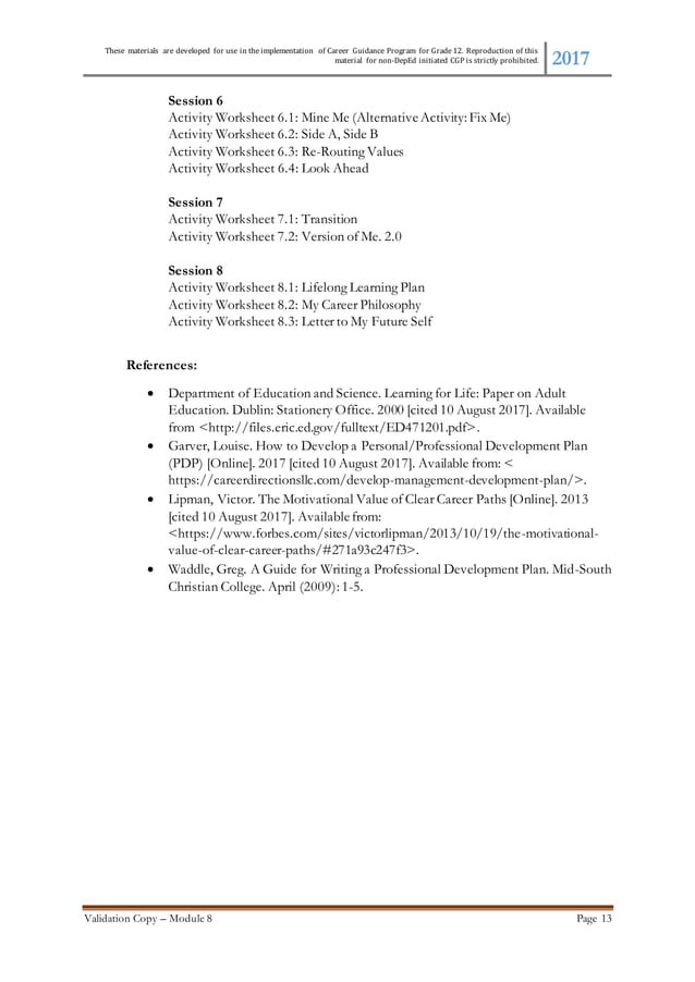 Cgp grade 12 module 8-empowered-to-take-off-final | DOCX