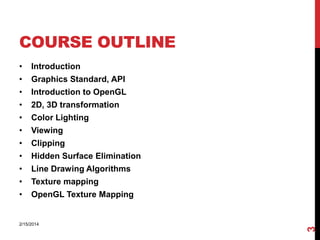 Cgp lecture1 introduction | PPT