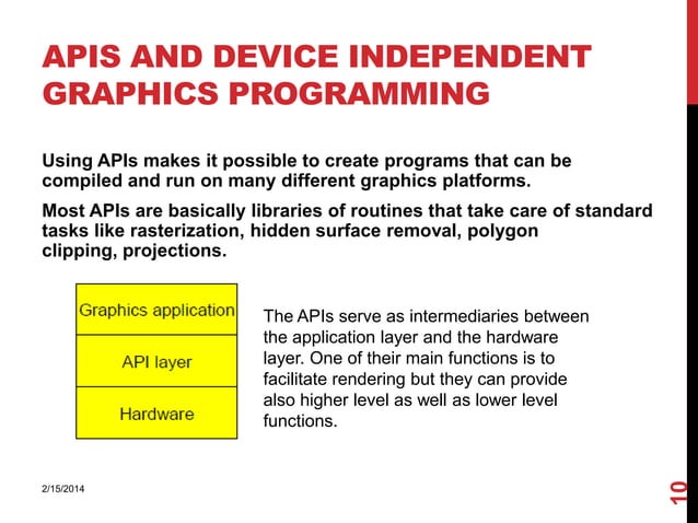 Cgp lecture2 graphics_standard, opengl | PPT