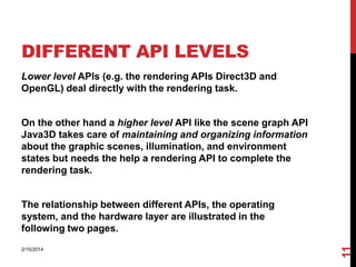 Cgp lecture2 graphics_standard, opengl | PPT