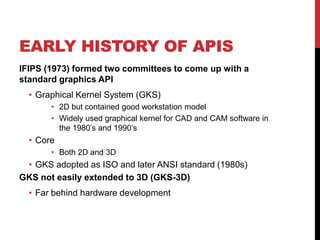 Cgp lecture2 graphics_standard, opengl | PPT