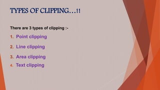 line clipping | PPTX