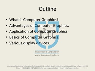 Basics of Computer Graphics | PPTX