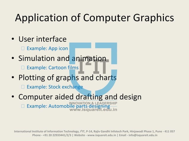 Basics of Computer Graphics | PPTX