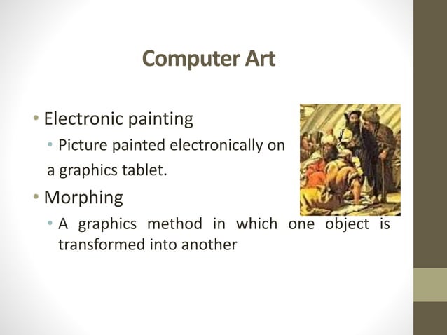 Applications Of Computer Graphics | PPTX