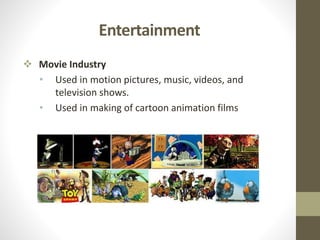 Applications Of Computer Graphics | PPTX
