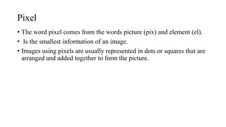 CG presentation image file formats and its types | PPTX