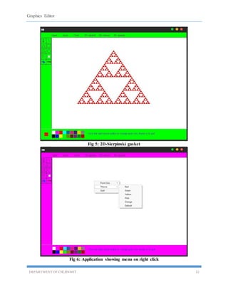 COMPUTER GRAPHICS PROJECT REPORT | PDF