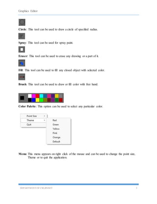 COMPUTER GRAPHICS PROJECT REPORT | PDF