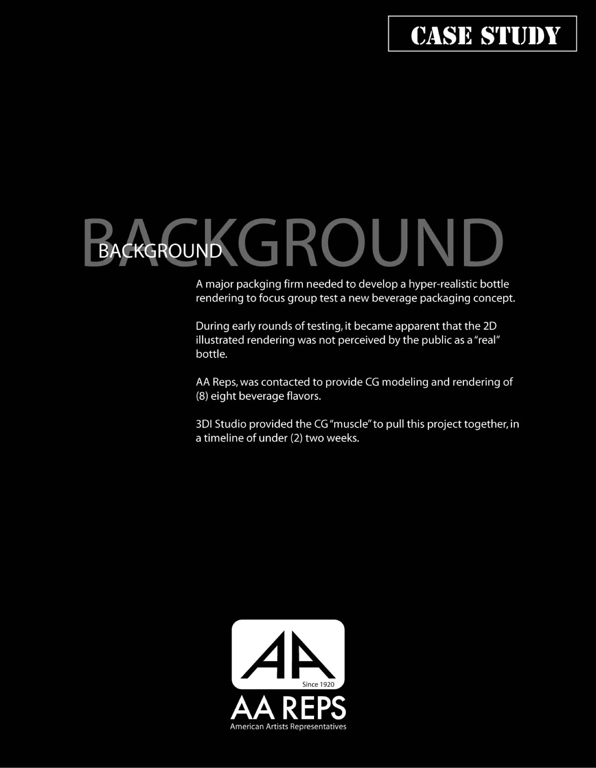 CG Prototyping Case Study | PDF