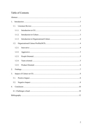 CG report | PDF
