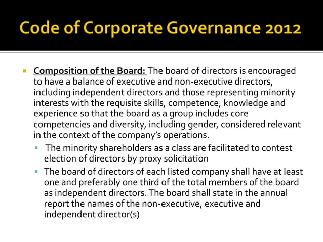 Cg & Role of SECP Securities and Exchange Commission of Pakistan | PPTX
