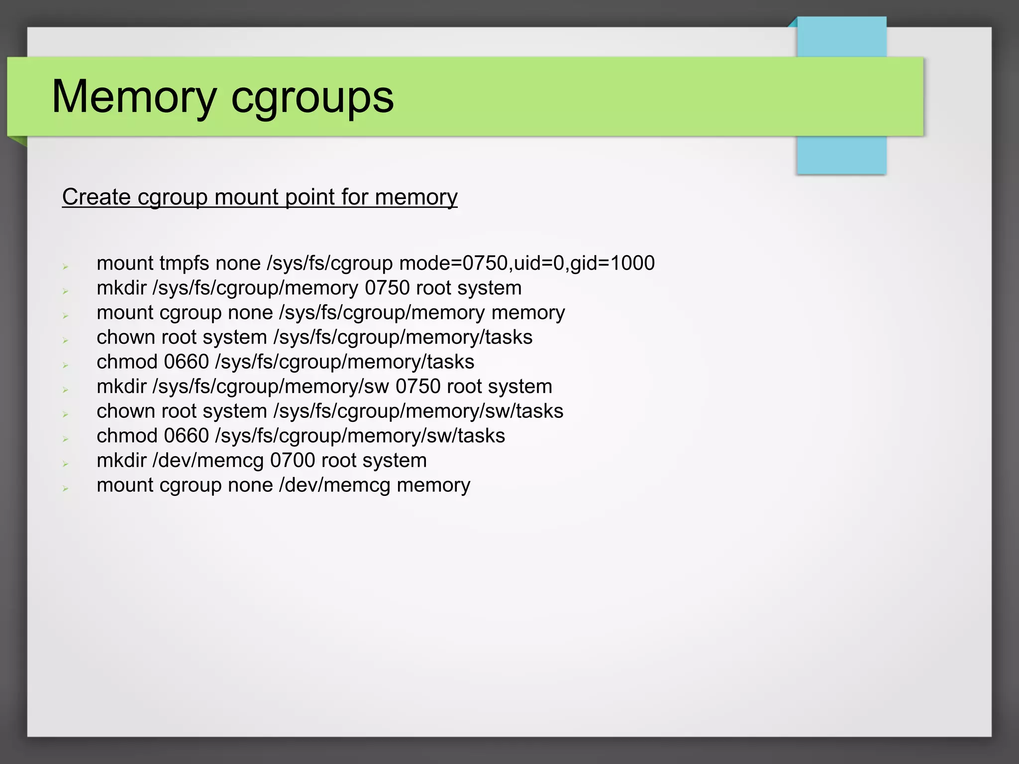 Cgroups in android | PDF