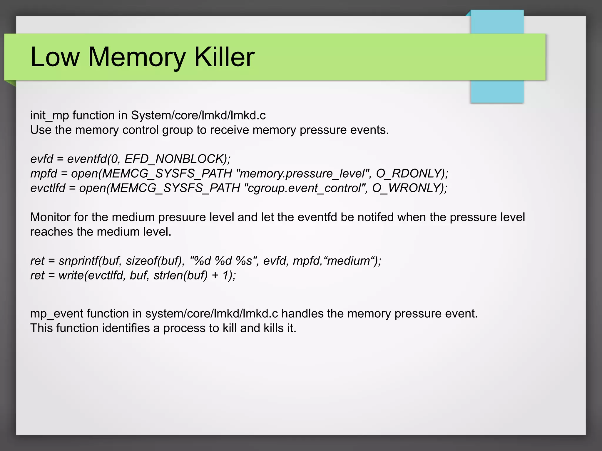 Cgroups in android | PDF