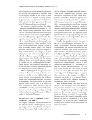 Tesla Motors: The Evolution of Governance from Inception to IPO | PDF