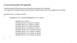Polygons - Computer Graphics - Notes | PPTX