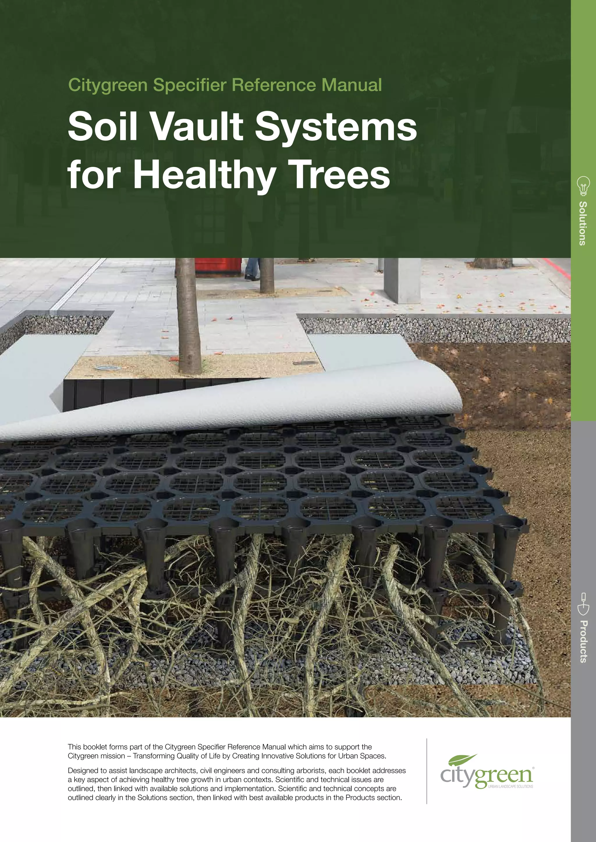 Soil Vault Systems for Healthy Trees in Cities | PDF