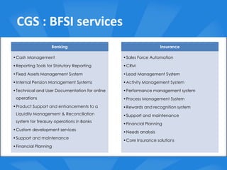 CGS Capabilities Overview | PPT