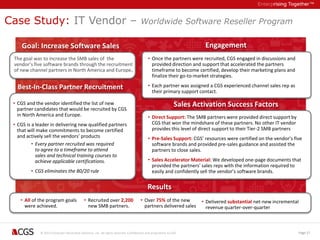 Cgs channel enablement services nn bm | PPTX