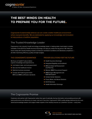 Cognosante: Policy-Centered ICD-10 Remediation | PDF