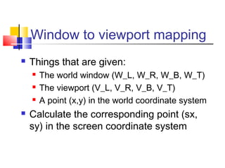 computer graphics | PPT