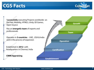 Constient global solution- Mobile application development | PDF