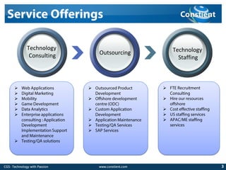 Constient global solution- Mobile application development | PDF