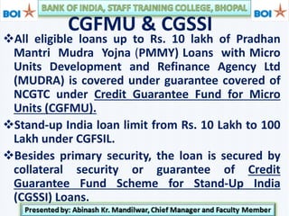 CGTMSE & other loan guarantee schemes | PDF