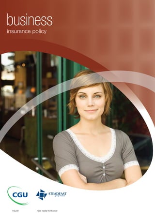 CGU Business Pack PDS (Product Disclosure Statement / Policy Wording) | PDF