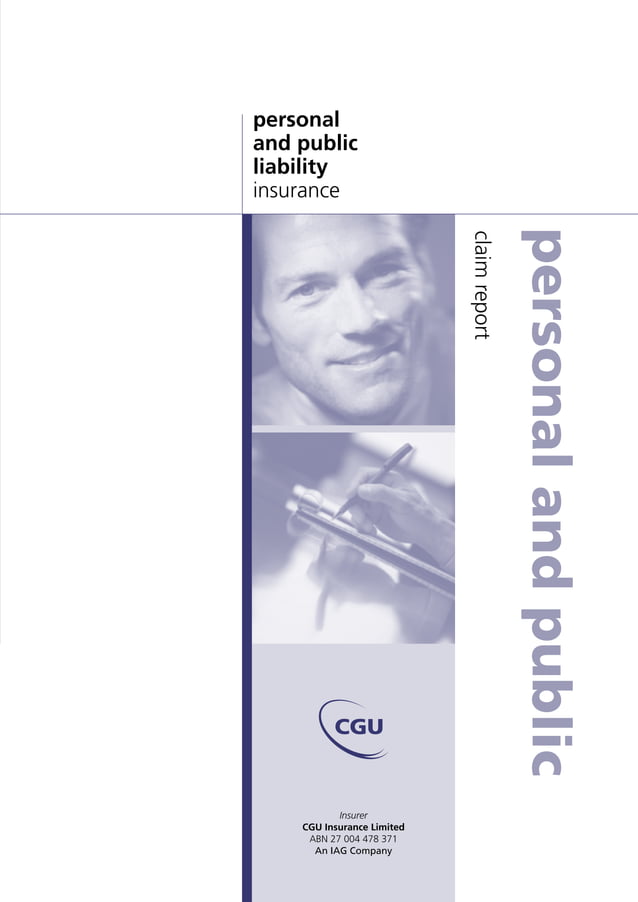 CGU Liability Claim Form | PDF