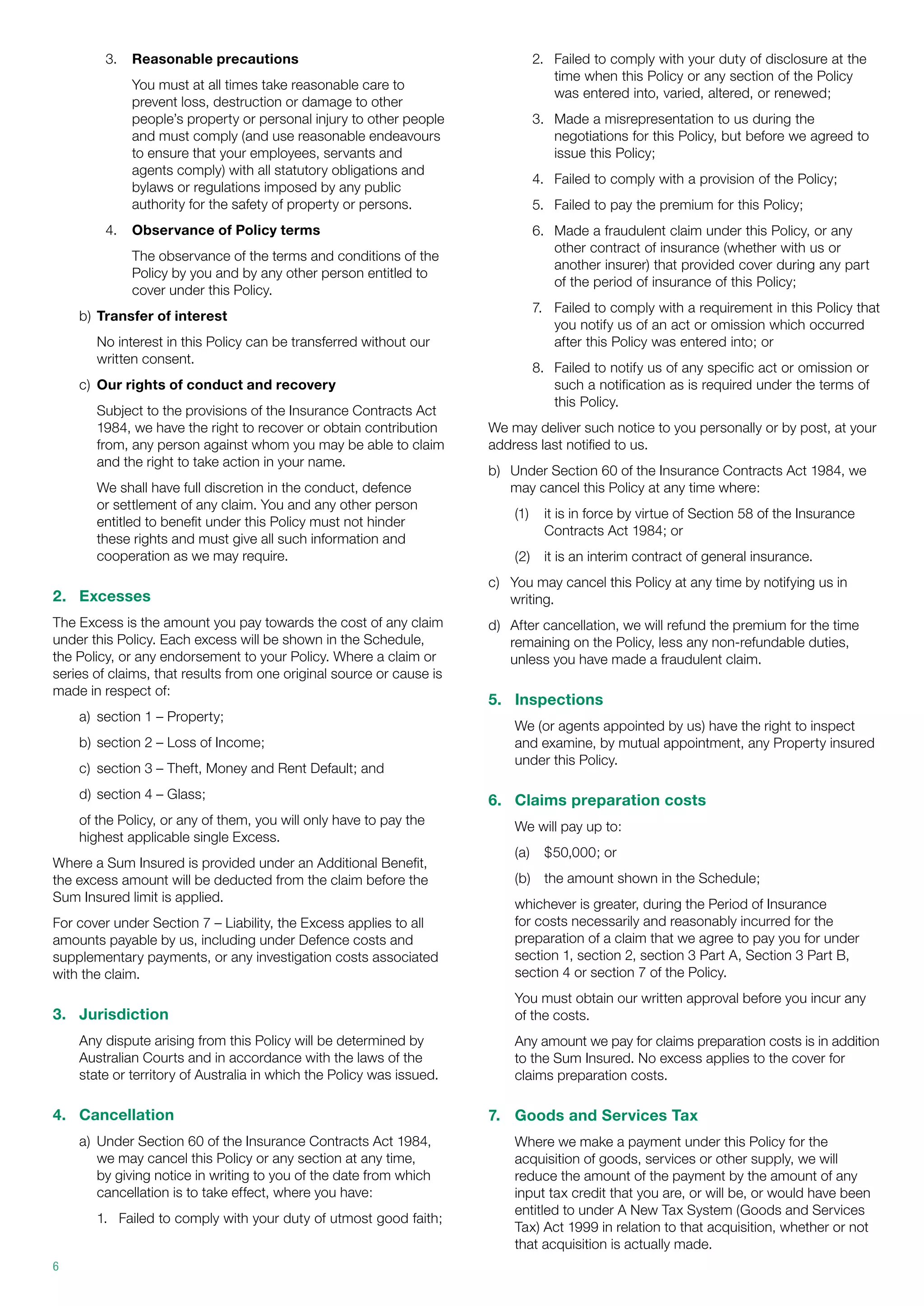 CGU Padlock PDS (Product Disclosure Statement / Policy Wording) | PDF