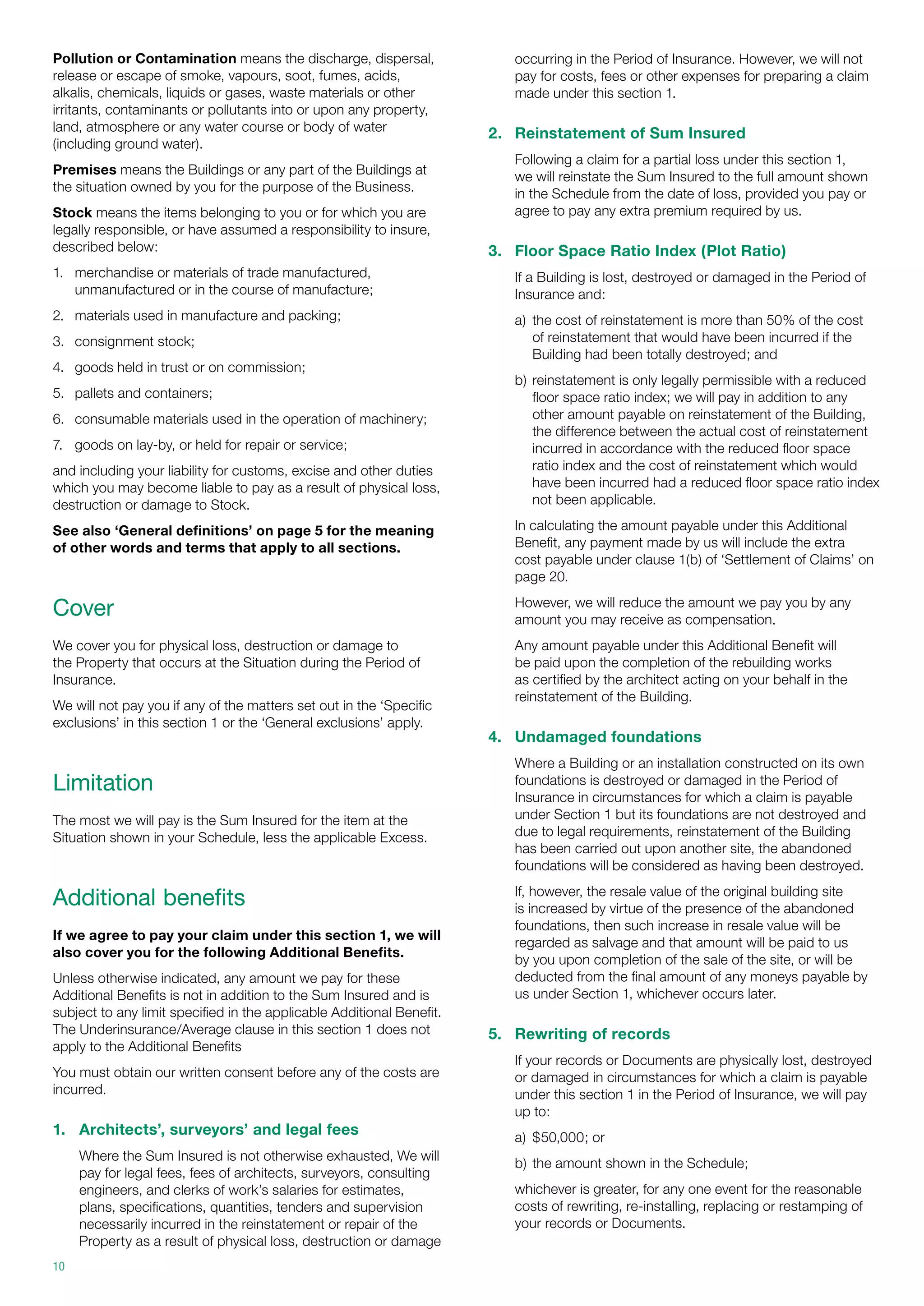 CGU Padlock PDS (Product Disclosure Statement / Policy Wording) | PDF