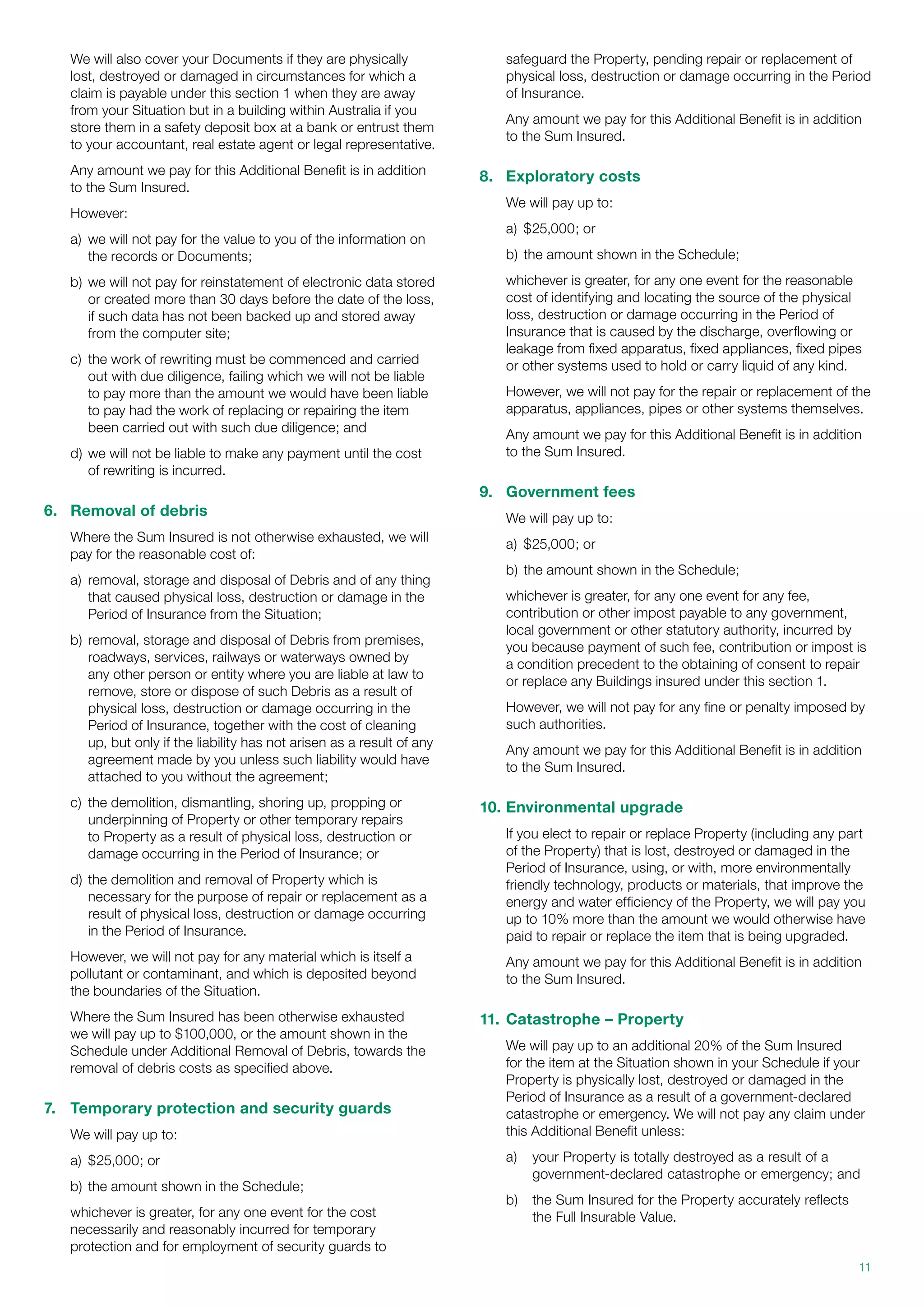 CGU Padlock PDS (Product Disclosure Statement / Policy Wording) | PDF