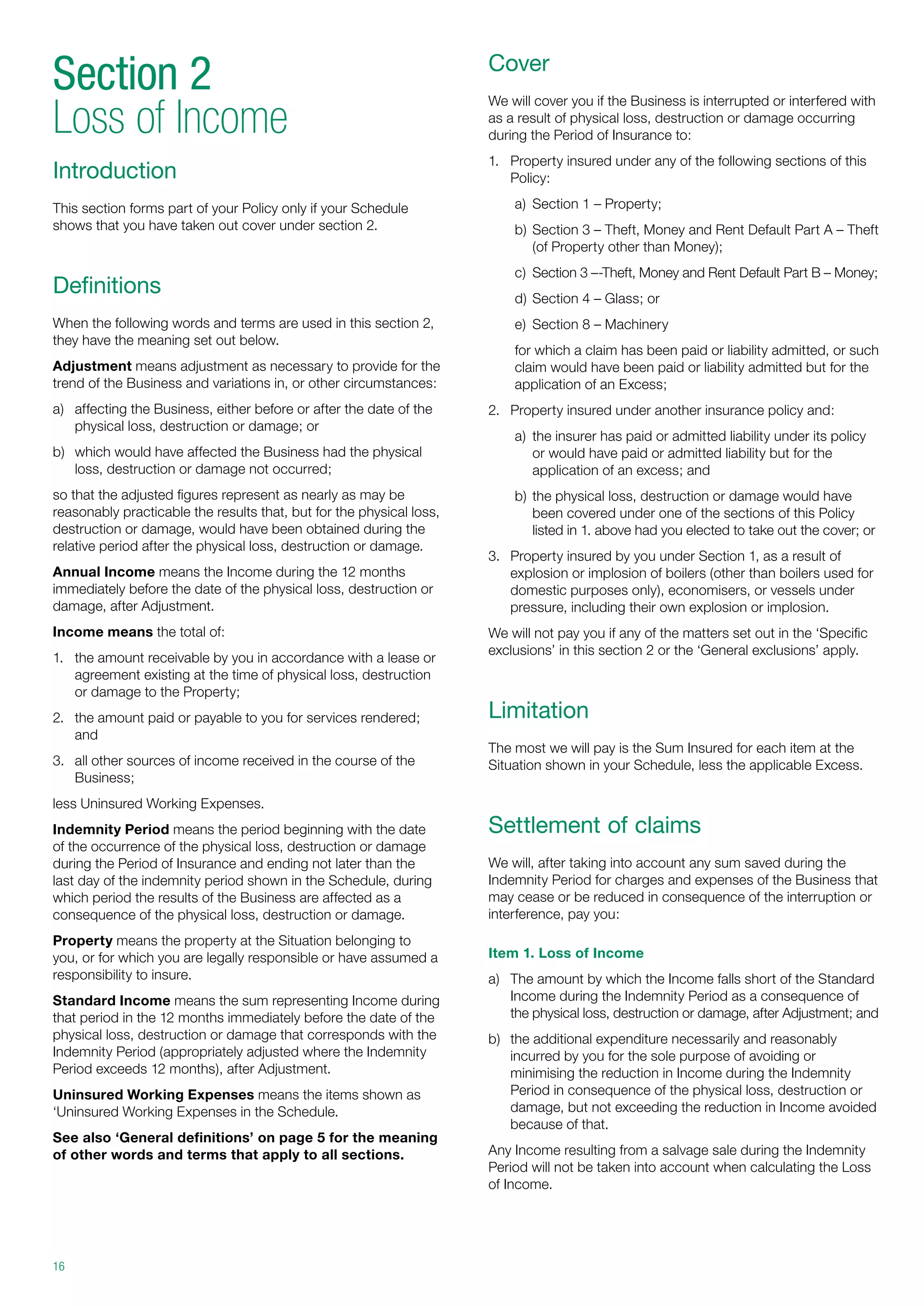 CGU Padlock PDS (Product Disclosure Statement / Policy Wording) | PDF