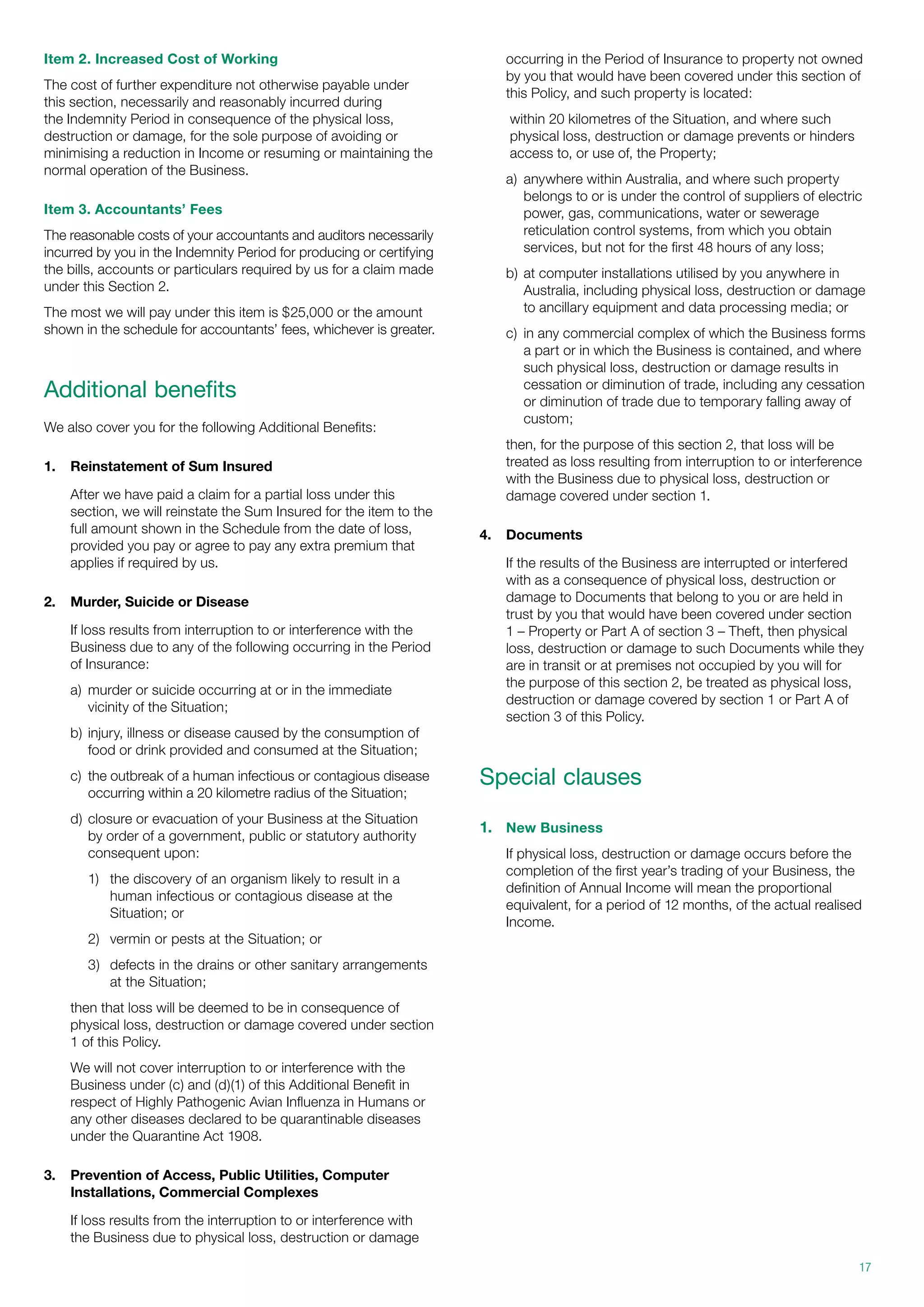 CGU Padlock PDS (Product Disclosure Statement / Policy Wording) | PDF