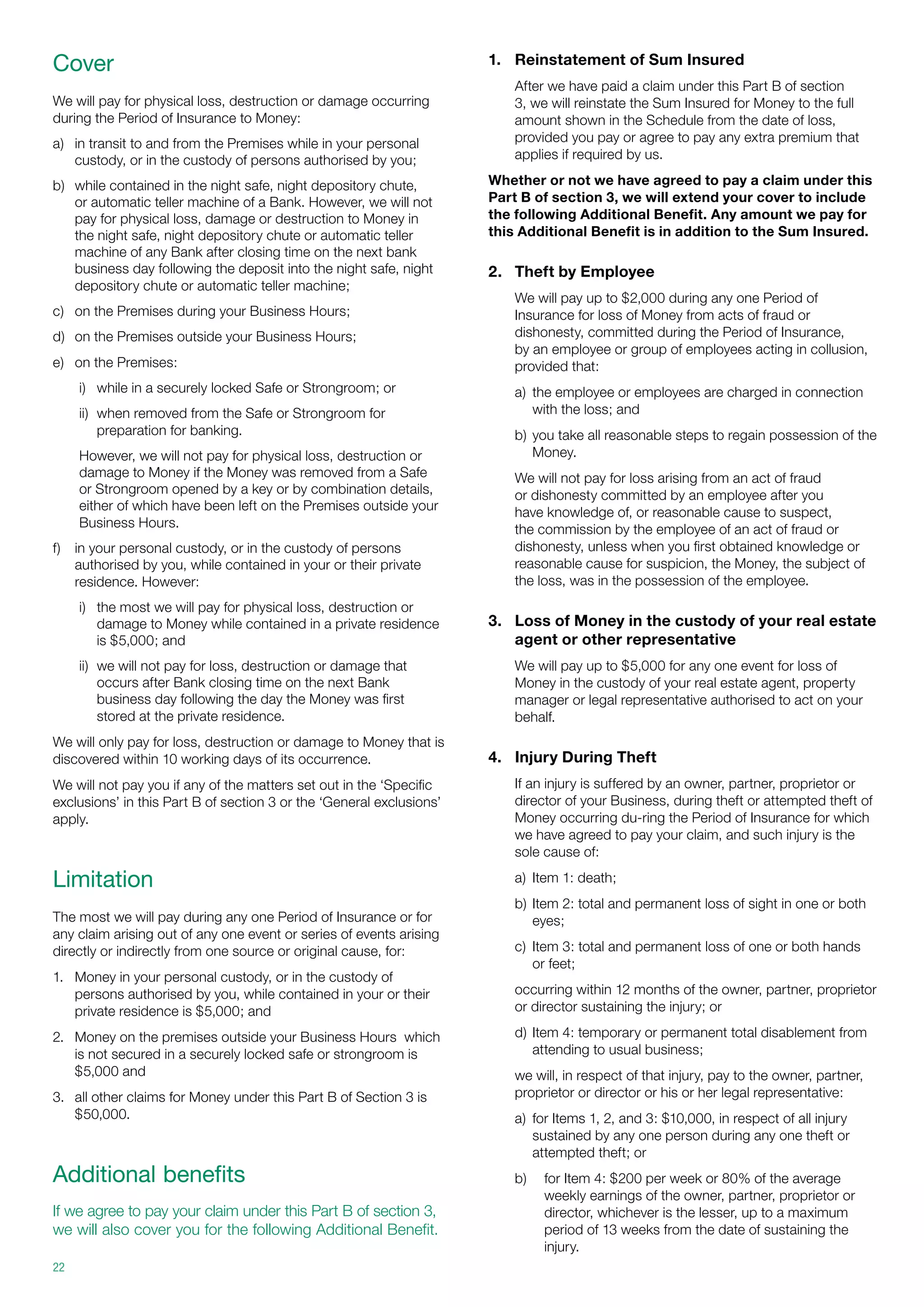 CGU Padlock PDS (Product Disclosure Statement / Policy Wording) | PDF