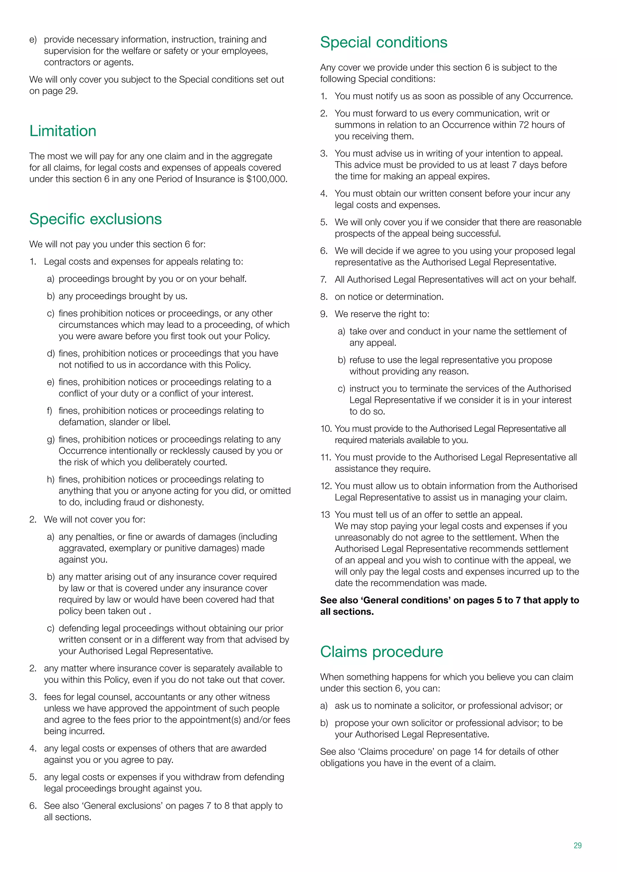 CGU Padlock PDS (Product Disclosure Statement / Policy Wording) | PDF