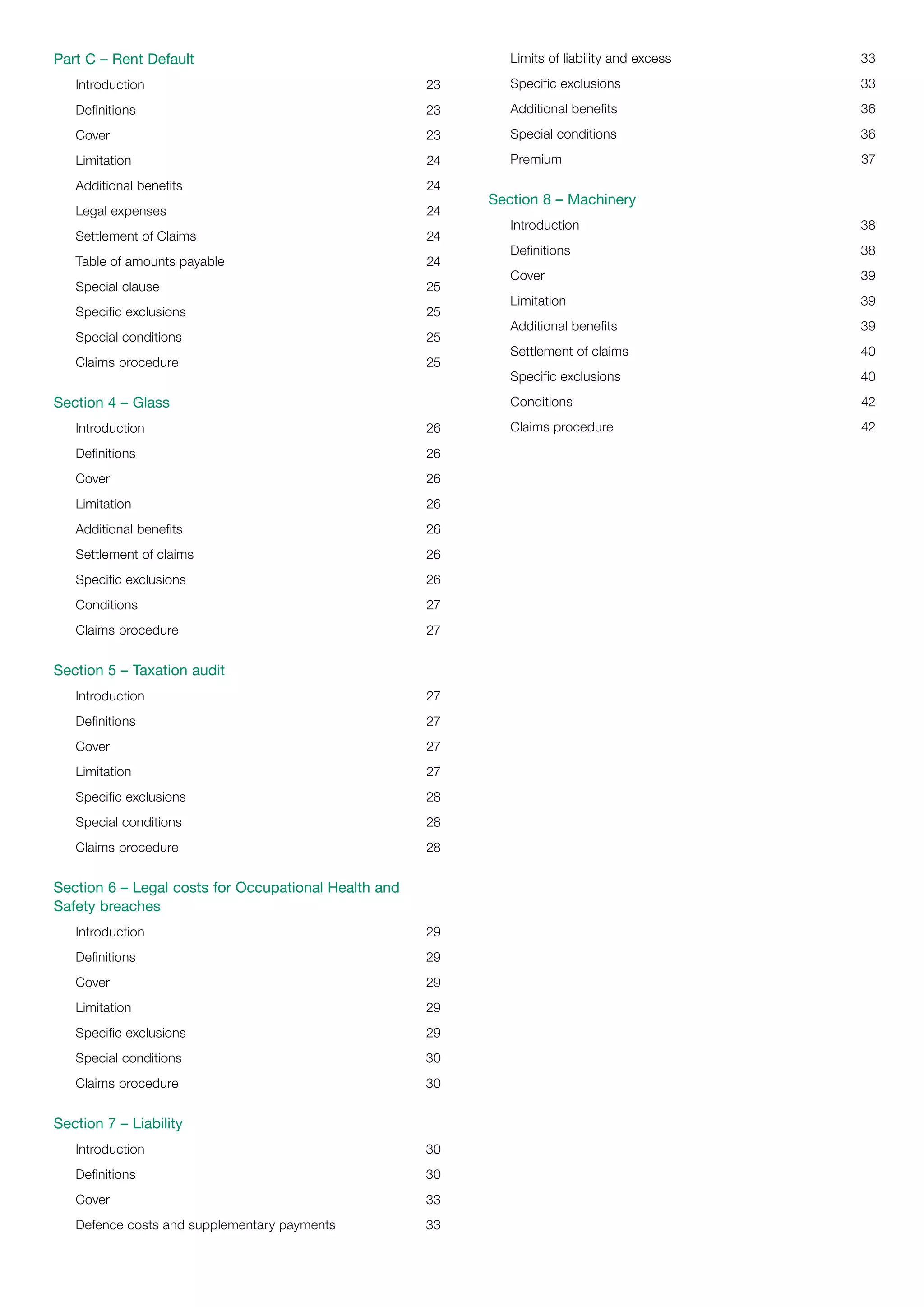 CGU Padlock PDS (Product Disclosure Statement / Policy Wording) | PDF