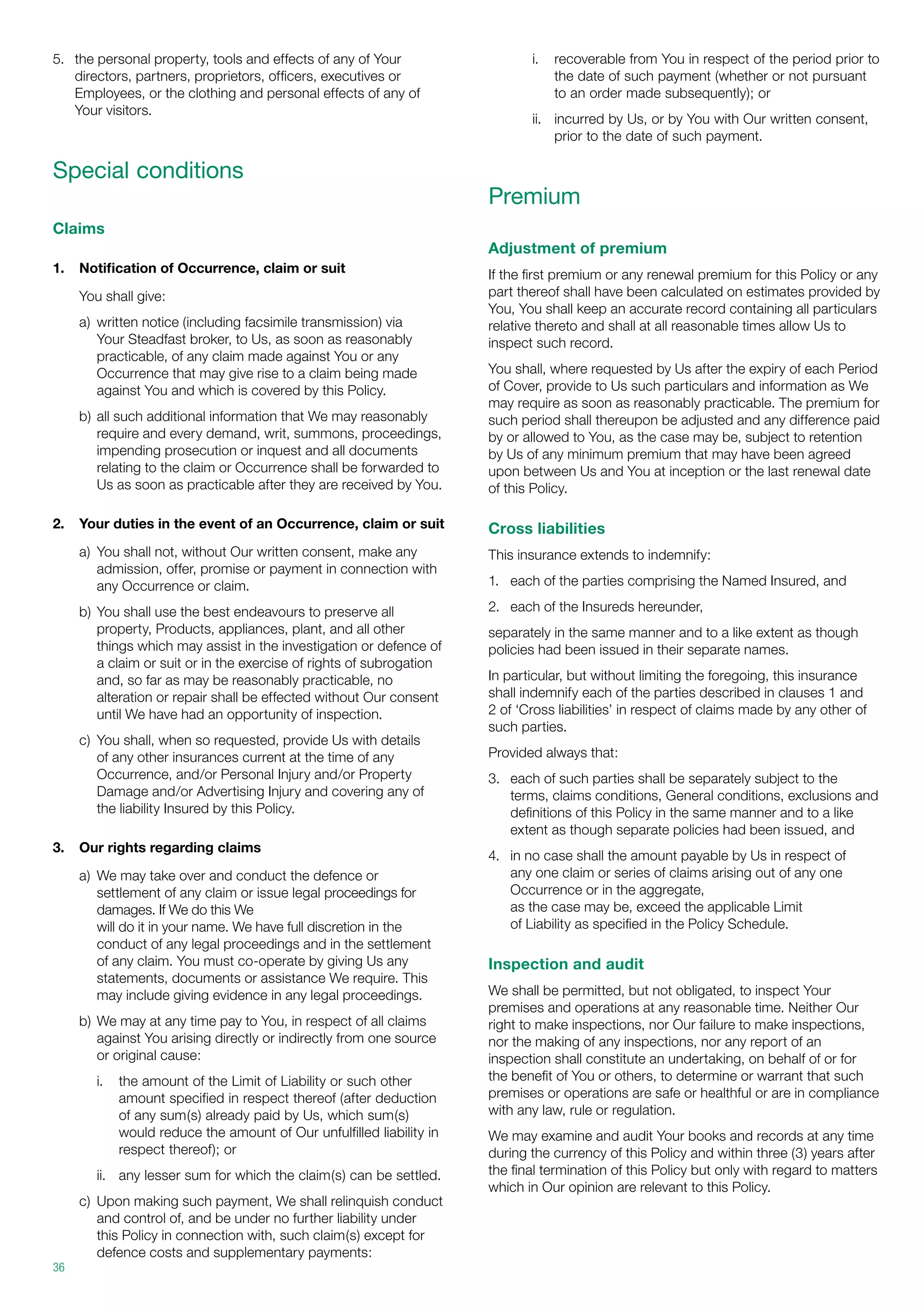 CGU Padlock PDS (Product Disclosure Statement / Policy Wording) | PDF