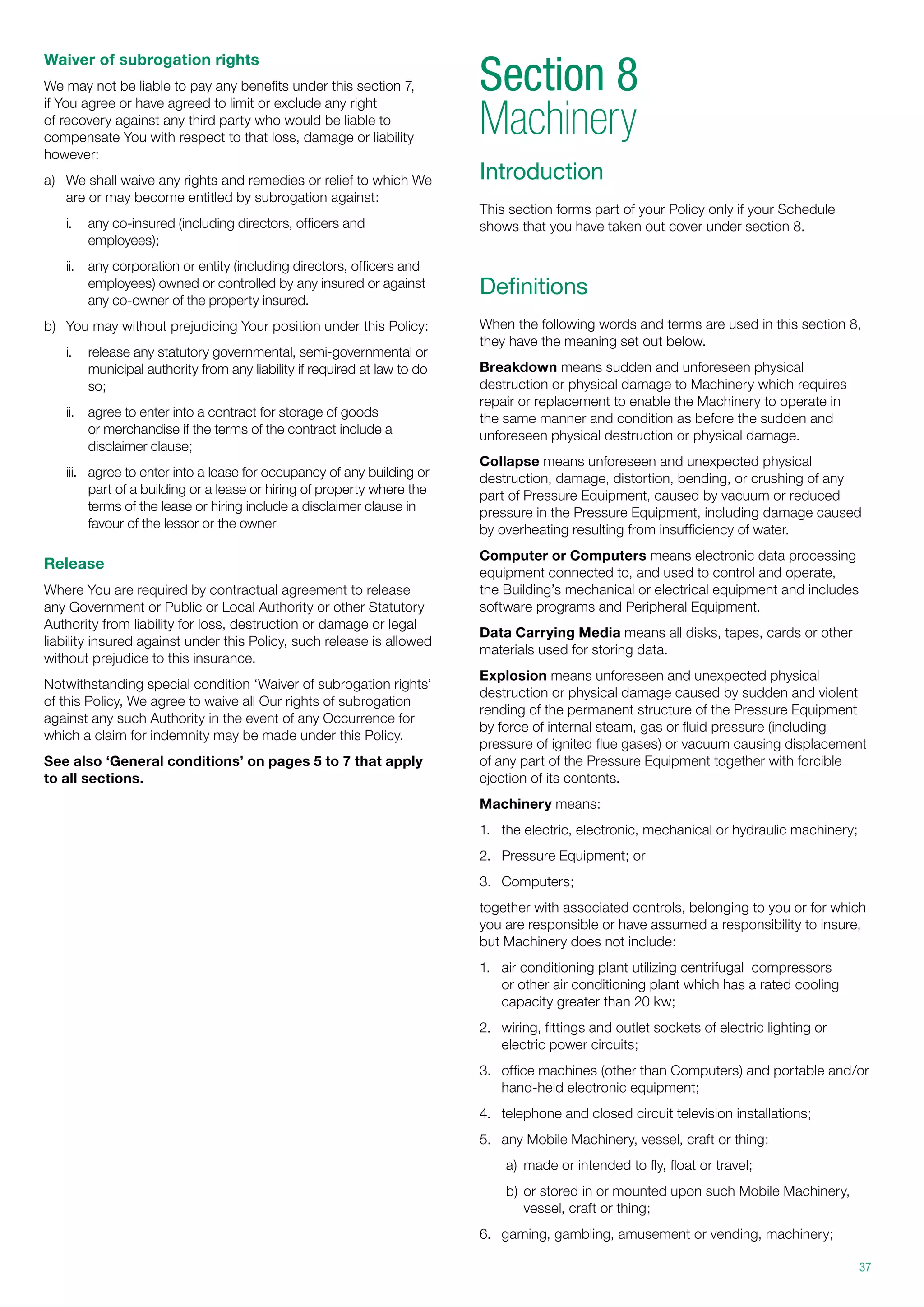 CGU Padlock PDS (Product Disclosure Statement / Policy Wording) | PDF