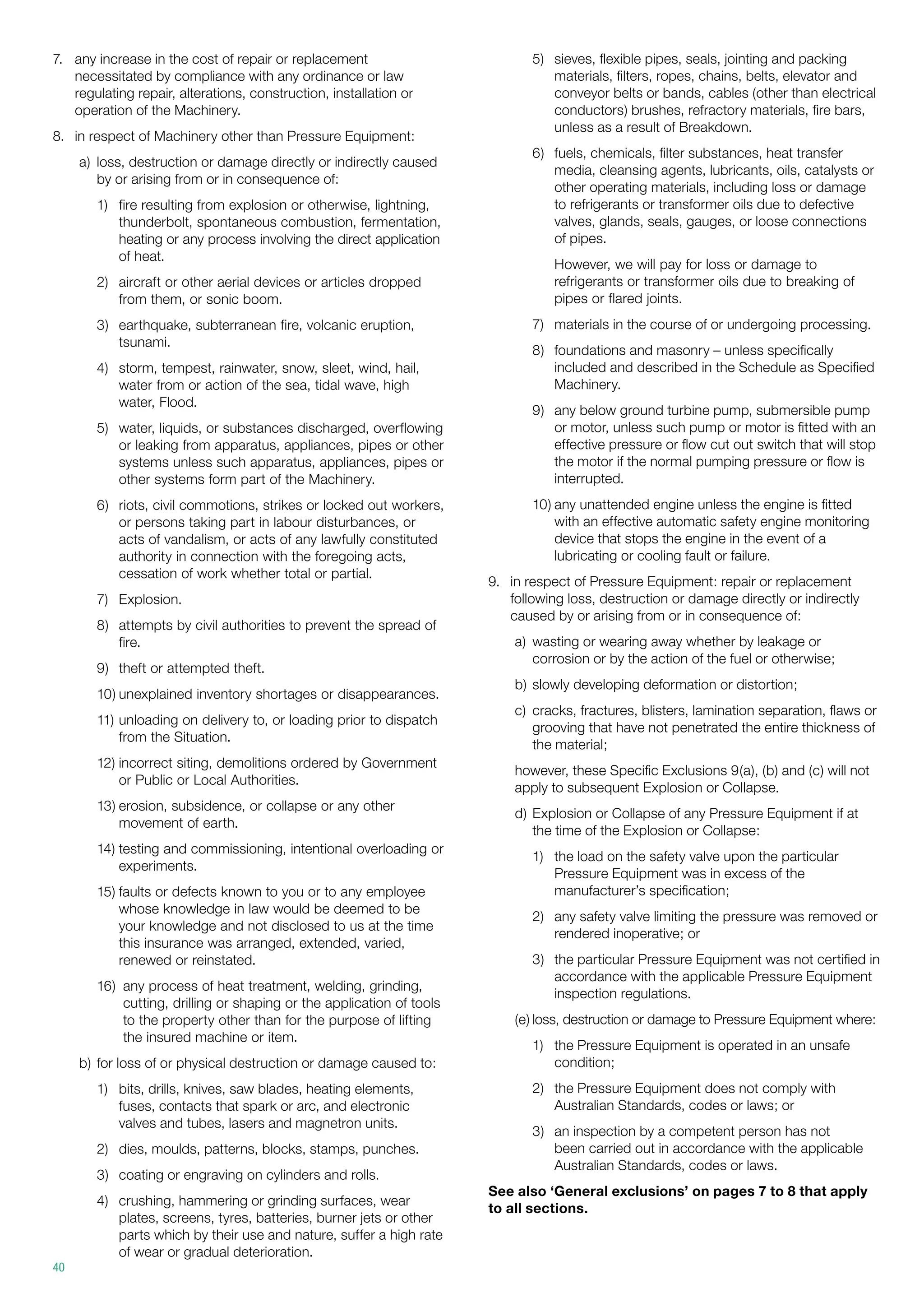 CGU Padlock PDS (Product Disclosure Statement / Policy Wording) | PDF