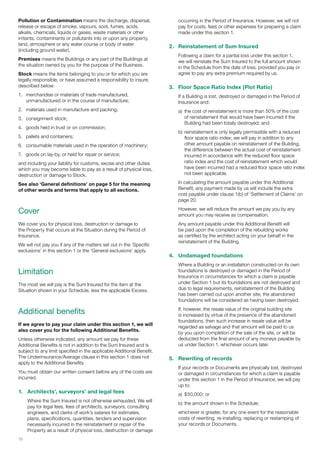 CGU Padlock PDS (Product Disclosure Statement / Policy Wording) | PDF