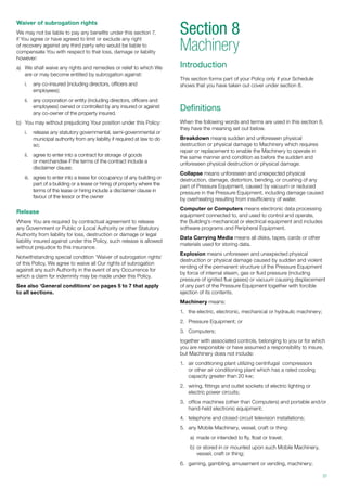 CGU Padlock PDS (Product Disclosure Statement / Policy Wording) | PDF