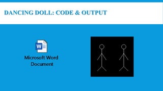 computer graphics-C/C++-dancingdollcode | PPT