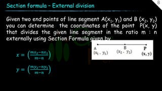 Coordinate Geometry Concept Class | PPT
