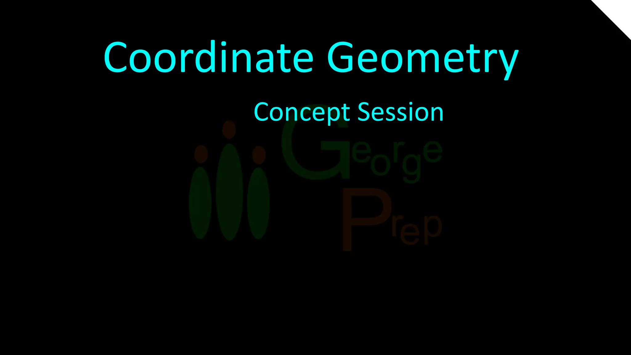 GRE - Coordinate Geometry | PPT