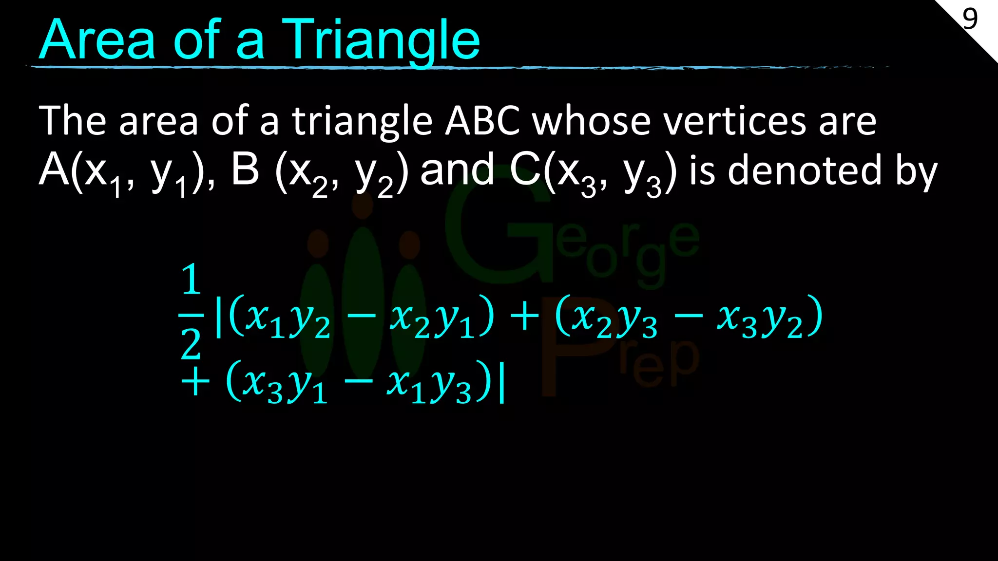 GRE - Coordinate Geometry | PPT